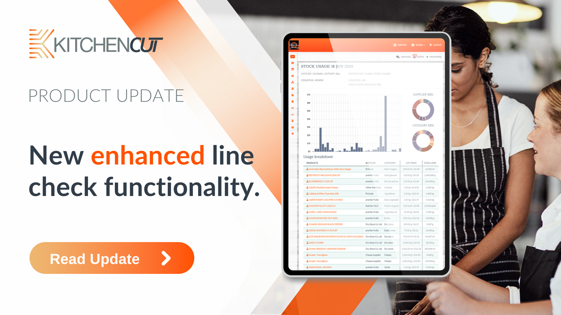 NEW Enhanced Line Check Functionality - Kitchen Cut